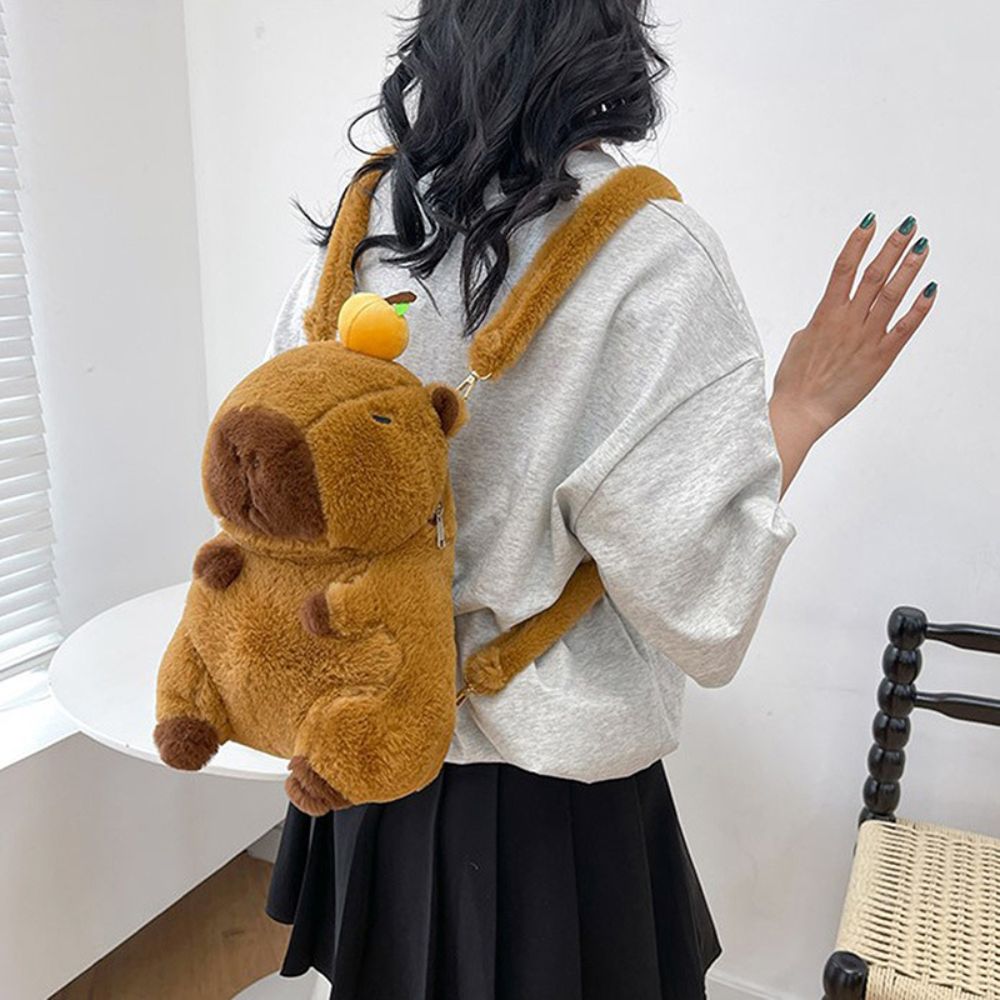 Cute Capybara Backpack Unisex Bag– univazo