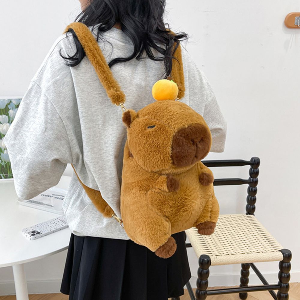 Cute Capybara Backpack Unisex Bag– univazo